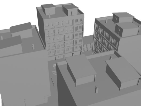 3d model flats apartment