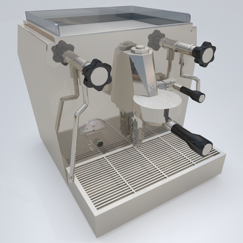 3d fbx giotto premium coffee machine
