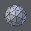 icosphere sphere 3ds