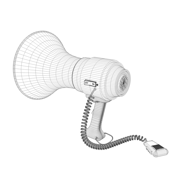 cinema4d megaphone phone