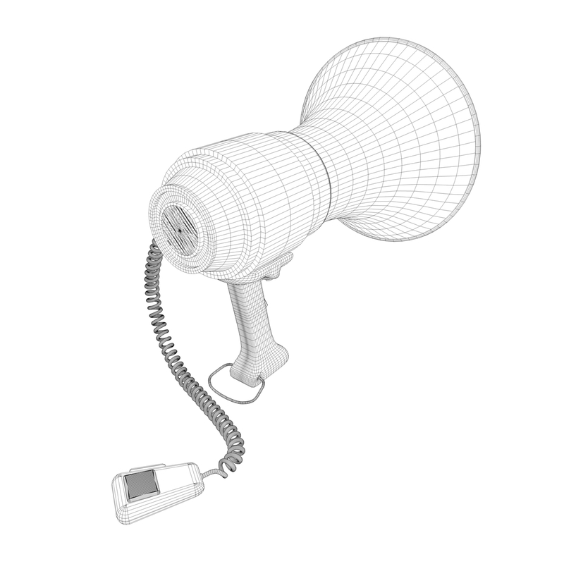 cinema4d megaphone phone