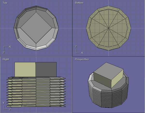 3d model of basic pipe conduits