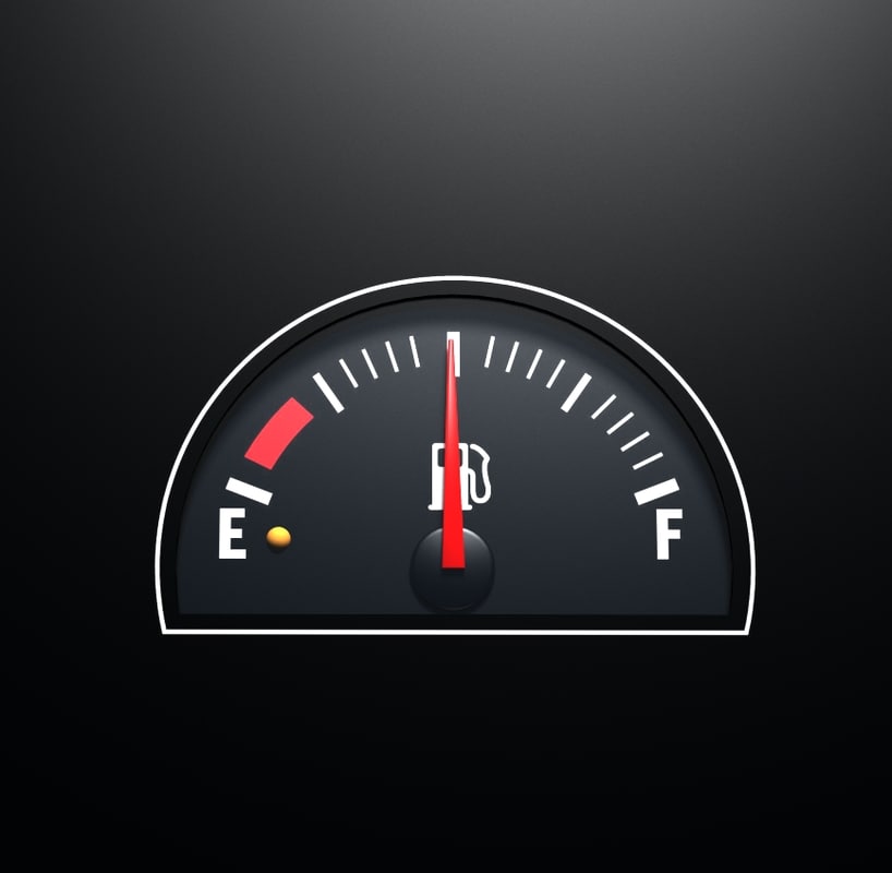 3d fuel gauge