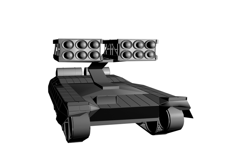 free tank sam site 3d model