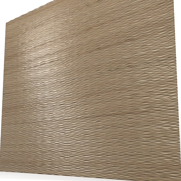 3d panel decorative wave