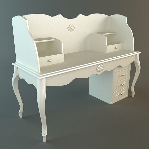 3ds max desk details
