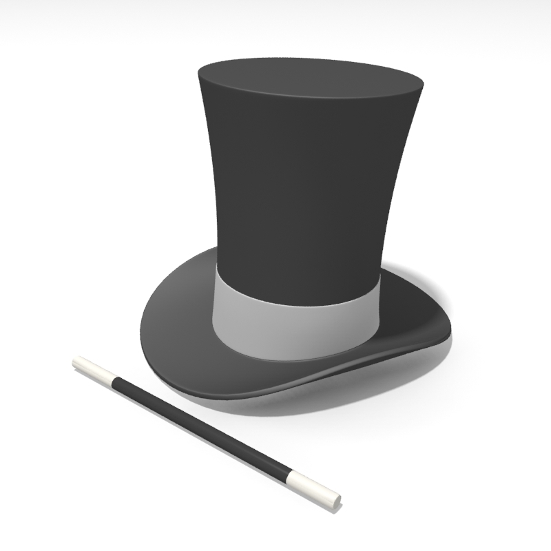 c4d magician hat