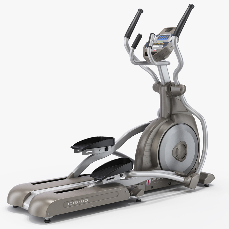3d professional elliptical trainer spirit