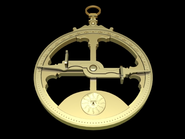 3d model astrolabe
