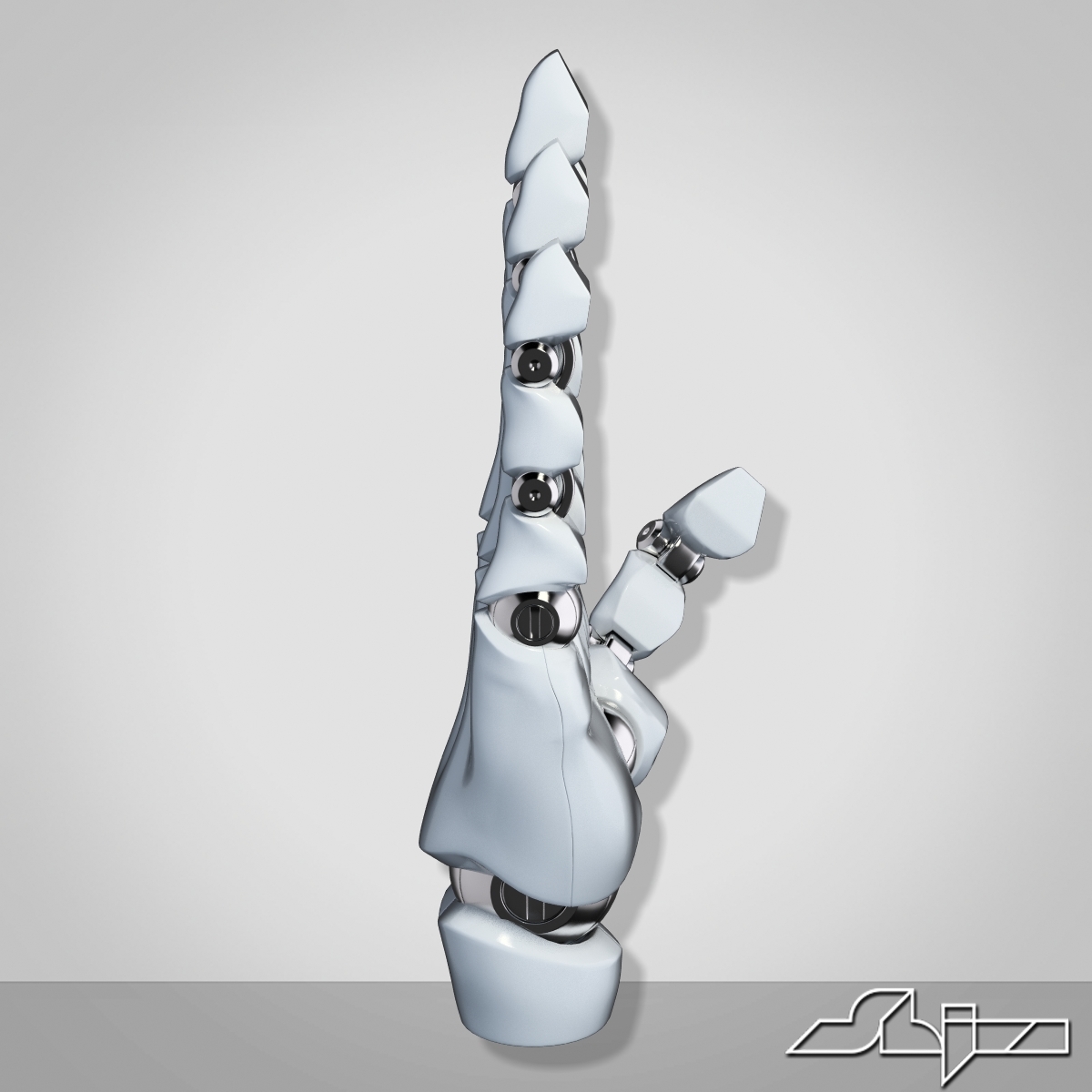 3d robotic hand model