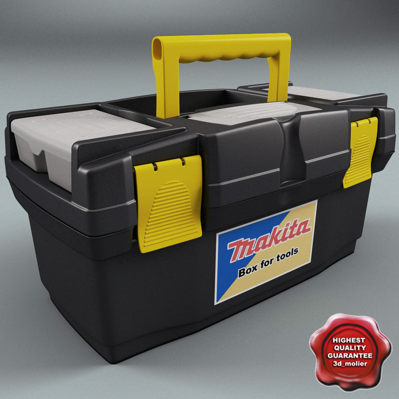 3d model tool box v3