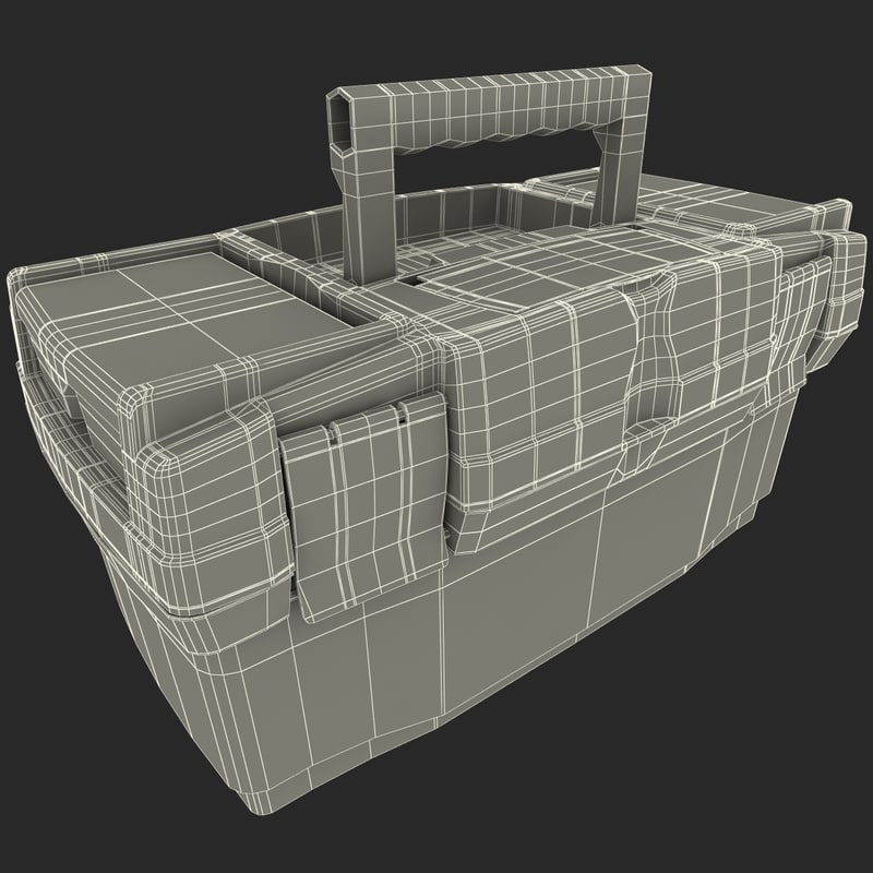 3d model tool box v3