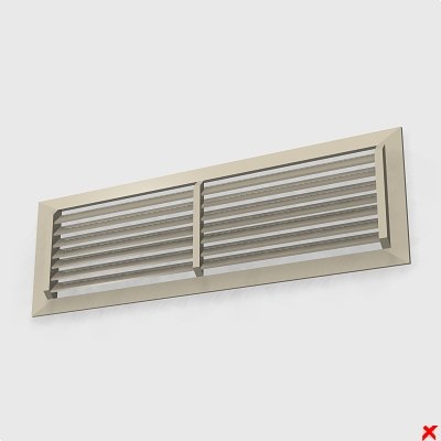3ds max wall vents