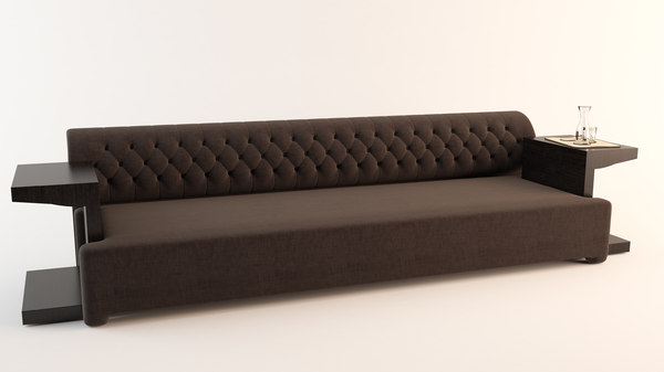 Promemoria Adriano sofá com mesas Modelo 3D - TurboSquid 597527