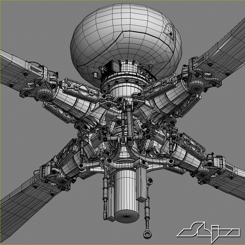 아파치 헬리콥터 프로펠러 3D 모델 - TurboSquid 598295