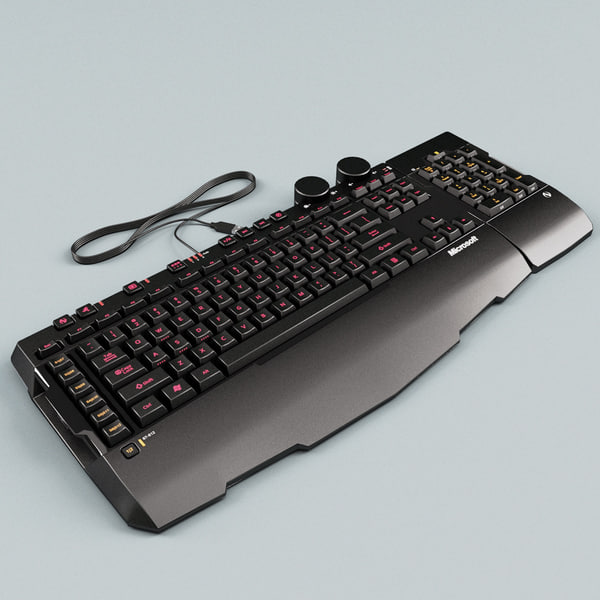 c4d keyboard microsoft sidewinder x6