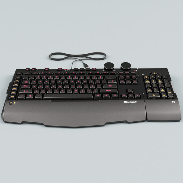c4d keyboard microsoft sidewinder x6