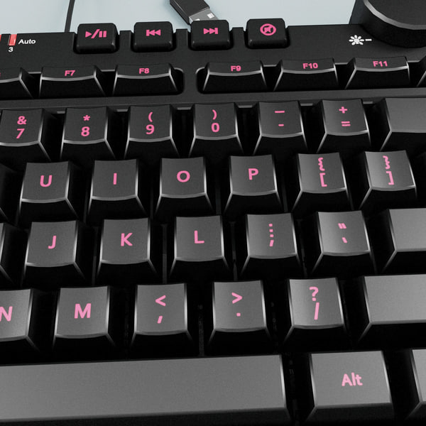 c4d keyboard microsoft sidewinder x6