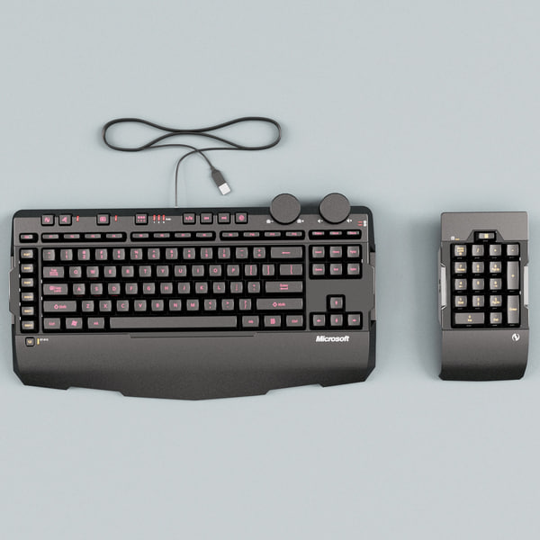 c4d keyboard microsoft sidewinder x6