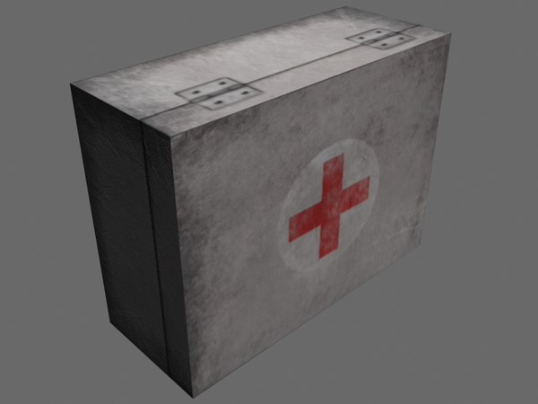 3d model medi kit