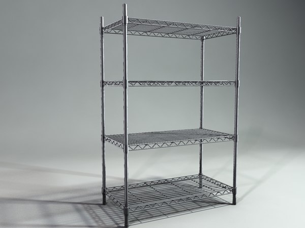 3d wire rack model