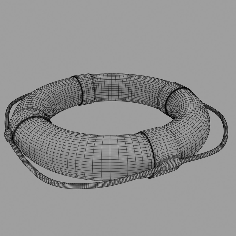 3dsmax life ring lifering