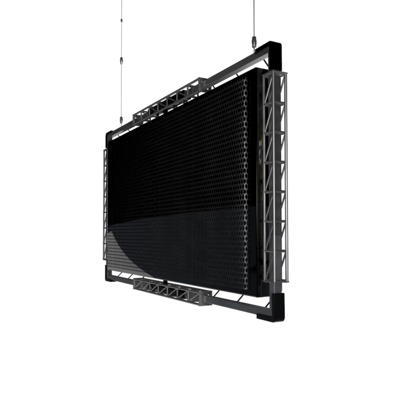 3d video screen jumbotron model