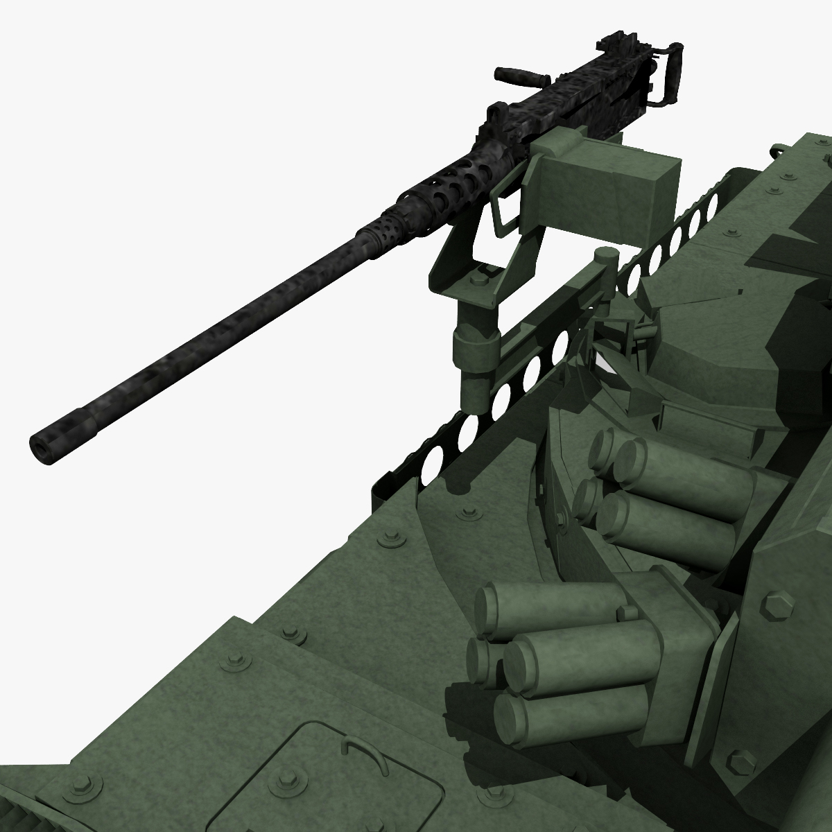 stryker m1128 mgs 3d model