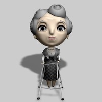cartoon woman 3D Models | TurboSquid.com