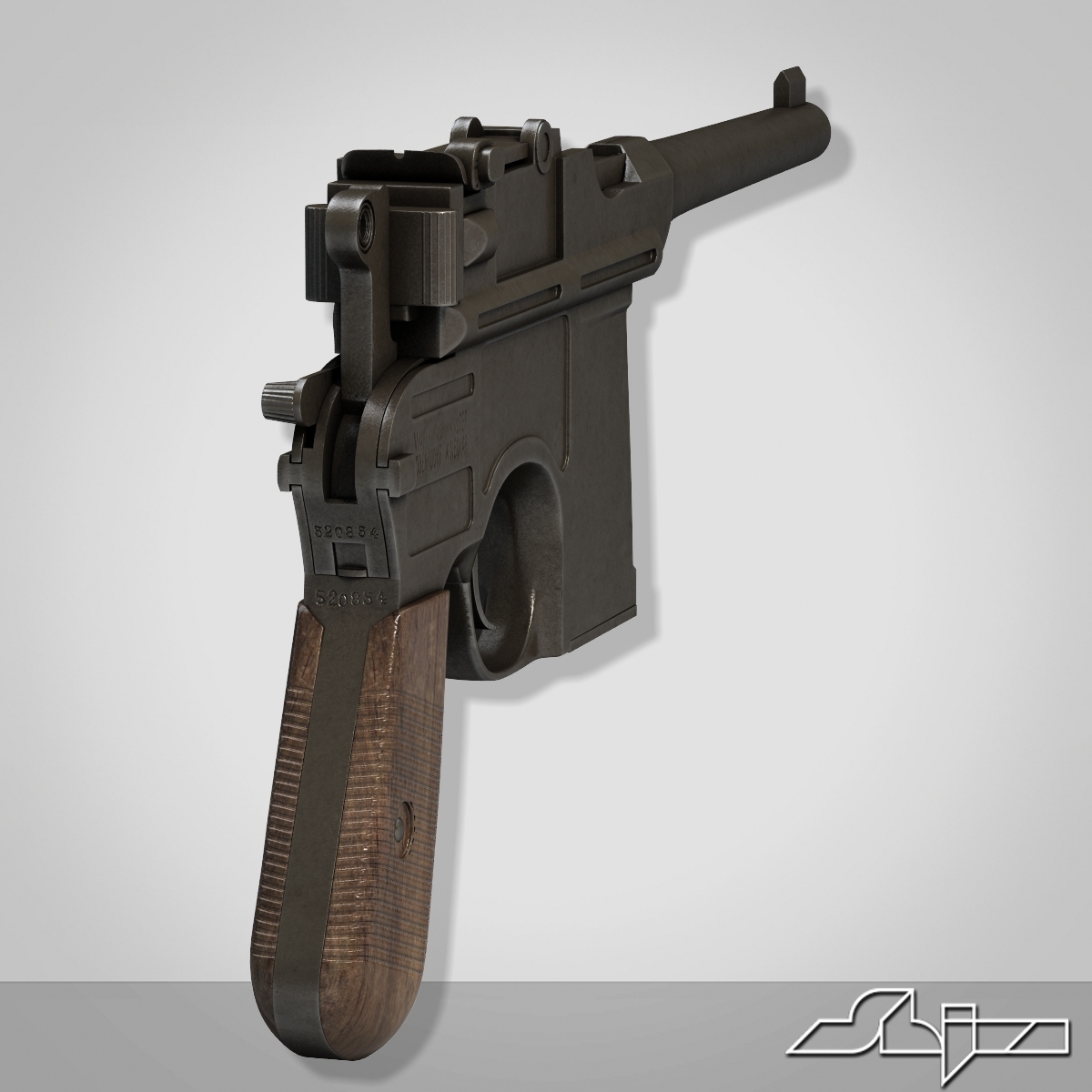 3d gun mauser c96