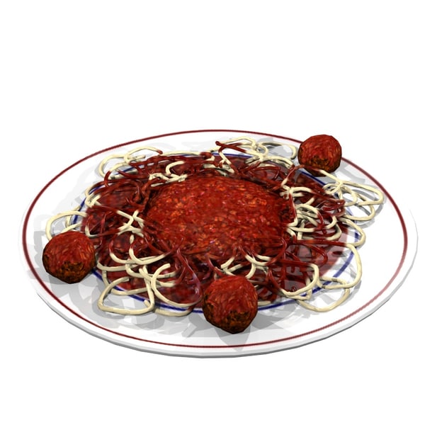 3d spaghetti model