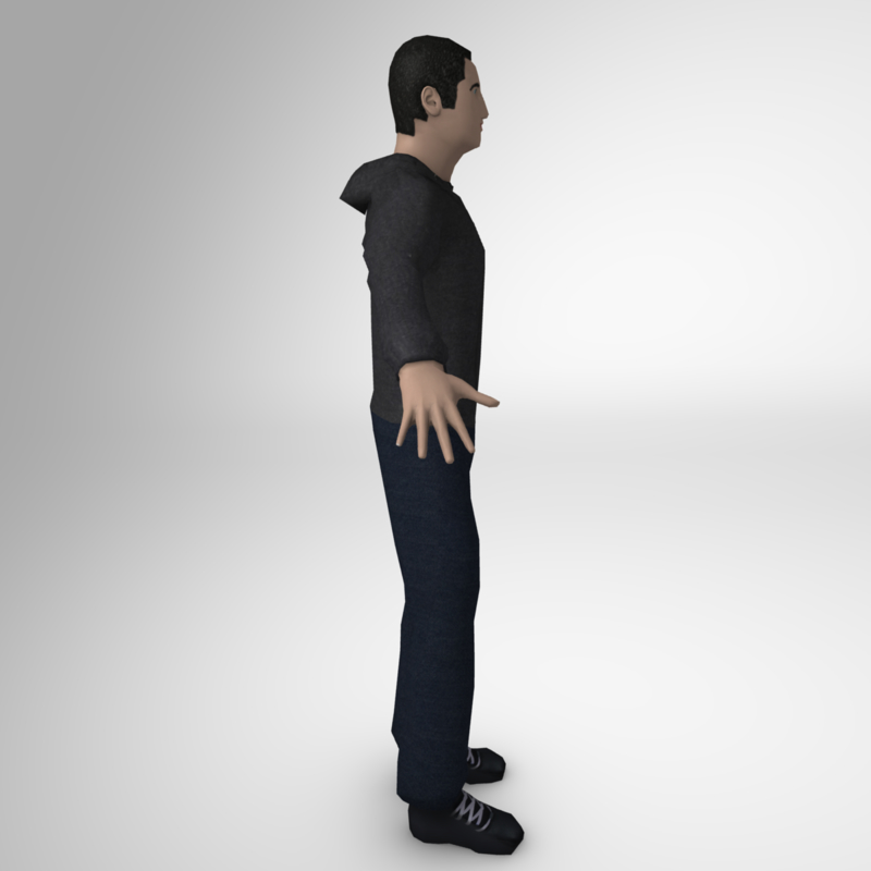 modelo 3d Low Poly Man 2 - TurboSquid 599879