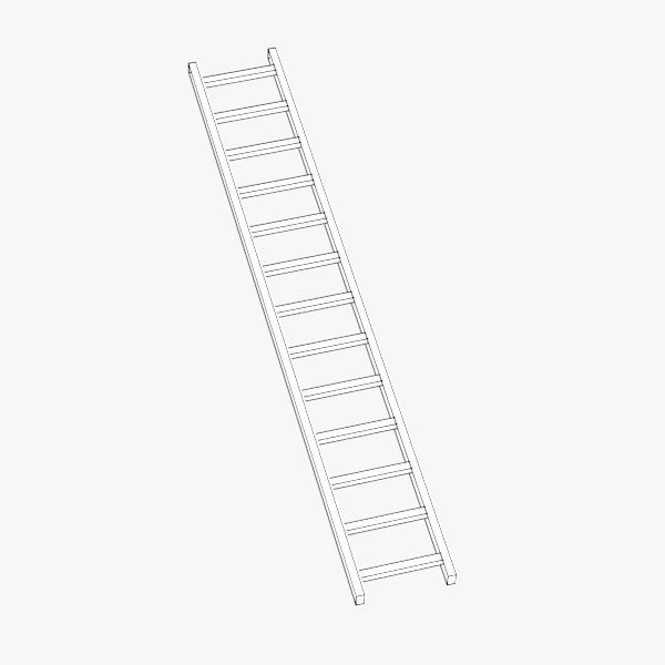 3ds max medieval ladder