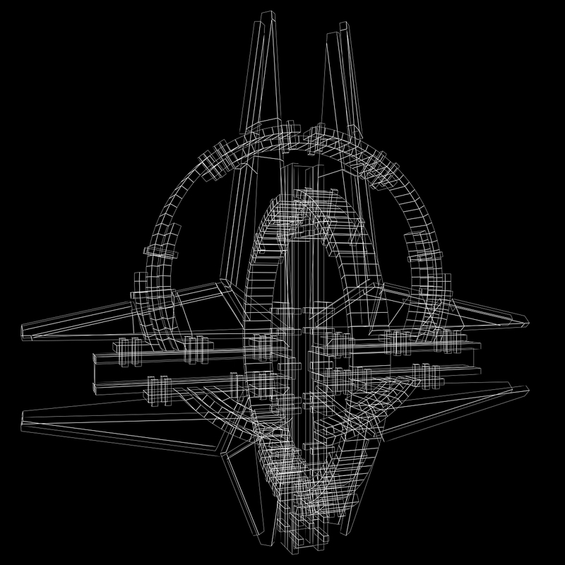 3d model nato monument