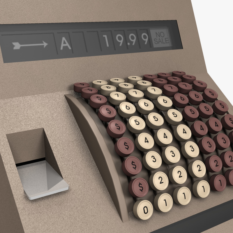 Kasse 3D-Modell - TurboSquid 604627