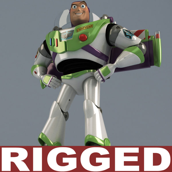 buzz head turbosmooth 3d model