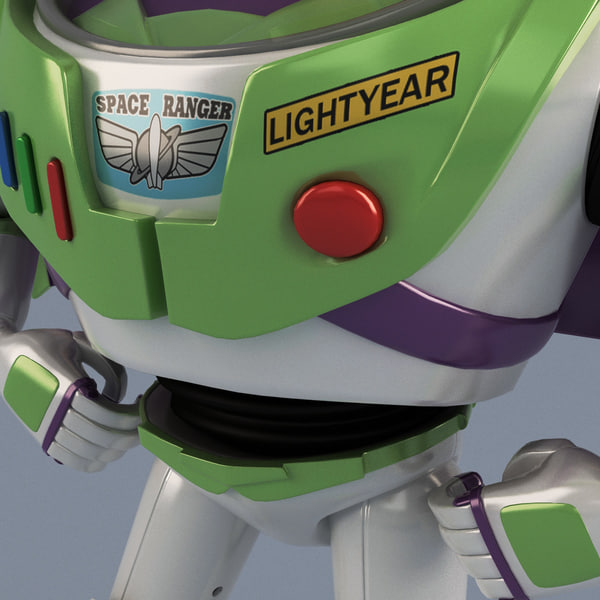 3ds max buzz lightyear rigged
