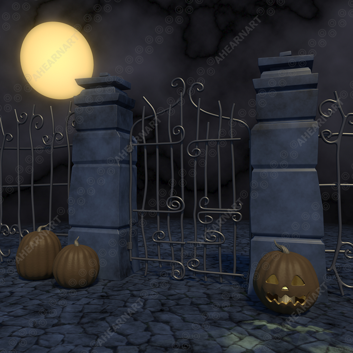 spooky gate c4d