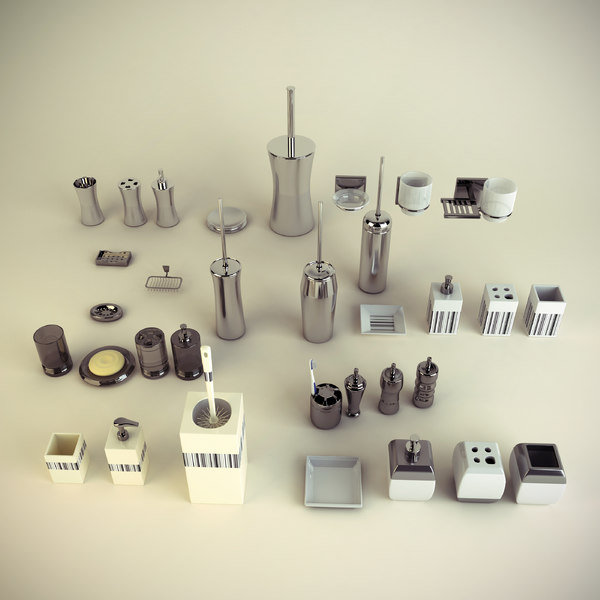 3d model bathroom bath