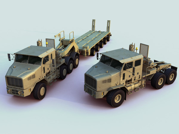 hemtt cargo truck 3d model