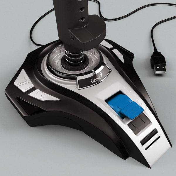 genius joystick metal strike max