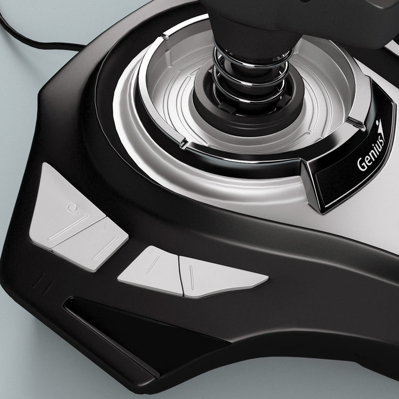 genius joystick metal strike max