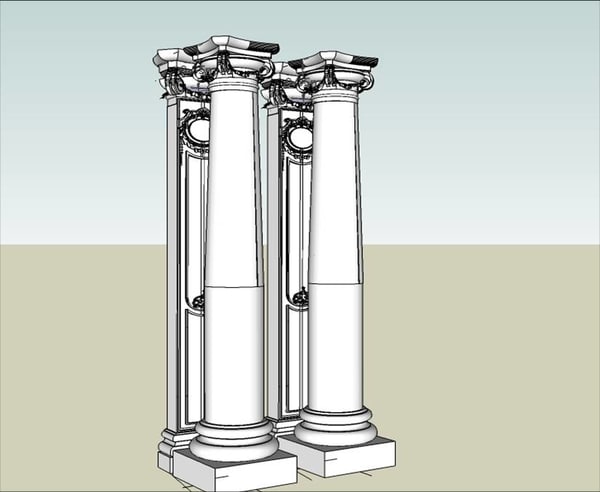 Column SketchUp Models for Download | TurboSquid