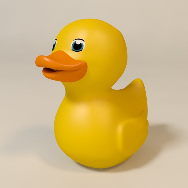 rubber duck 3d model