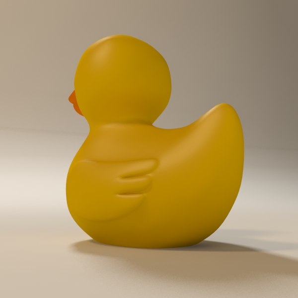 rubber duck 3d model