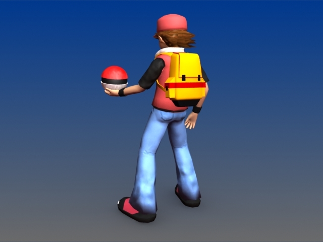 3d ash pokemon backpack poke