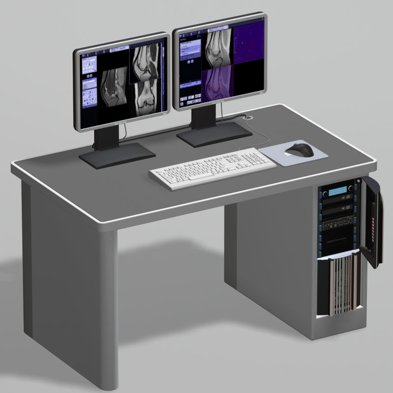mri workstation computer pc 3d model