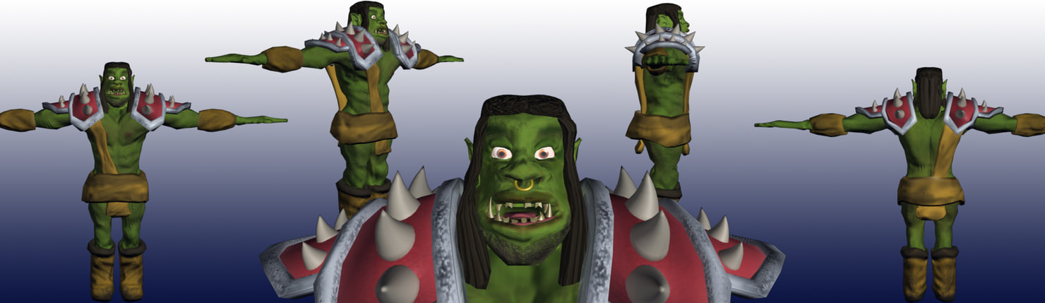3d orc model