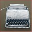 max vintage typewriter
