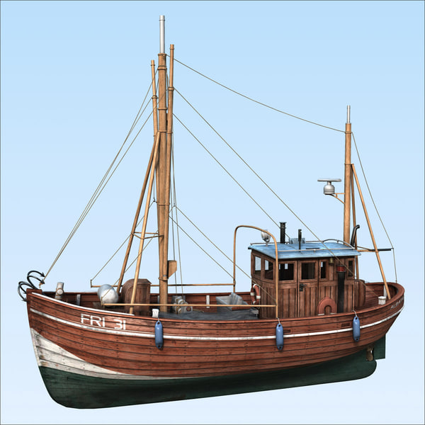 3d tramp cargo model